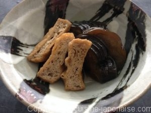 cuisine-japonaise.com » Blog Archive » ATSU-AGE TO NASU NO NIMONO